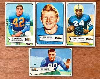 Packers Football Cards - Etsy