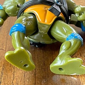 1990 Teenage Mutant Ninja Turtles Leonardo Wacky Action Figure W ...