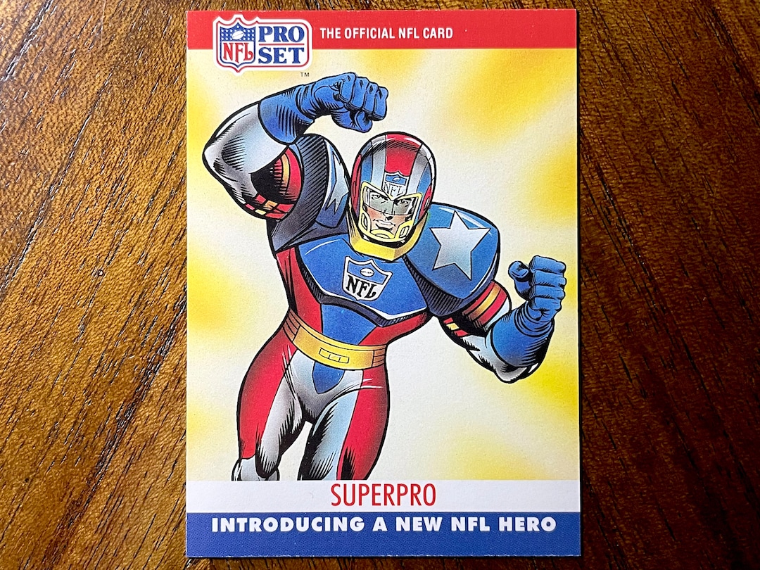 1990 “superpro“ Pro Set Football Card, Sharp Corners, No Creases - Etsy