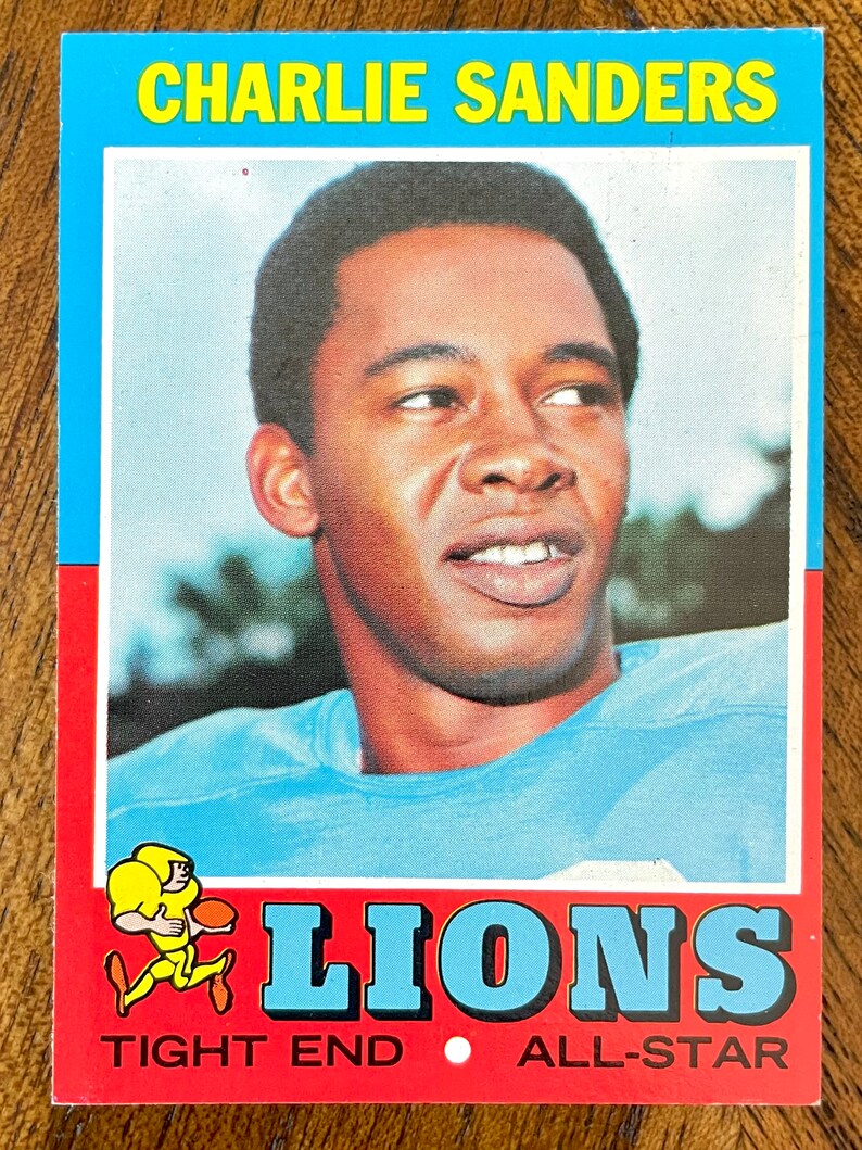 1971 Mel Renfro Lance Alworth Charlie Sanders RC & Willie - Etsy