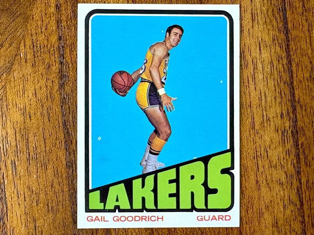 1972 Gail Goodrich Topps Basketball Card #50, Sharp Corners, No Creases ...