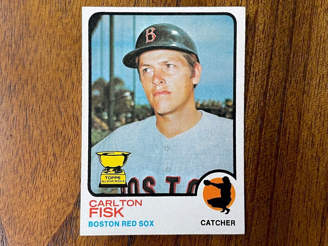 1973 Carlton Fisk Topps Baseball Card #193, No Creases, Second Year - Etsy