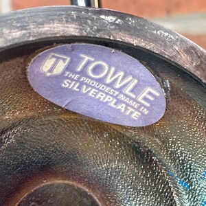 Set of Towle Silverplate Pewter Candlesticks, in Beautiful Condition - Etsy