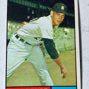 1961 Topps Baseball Cards, Terry Stallard #81, Bob Bruce #83, Gene ...