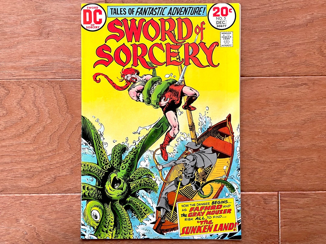 1973 Sword of Sorcery DC Comic Issue #5, High Grade Quality - Etsy