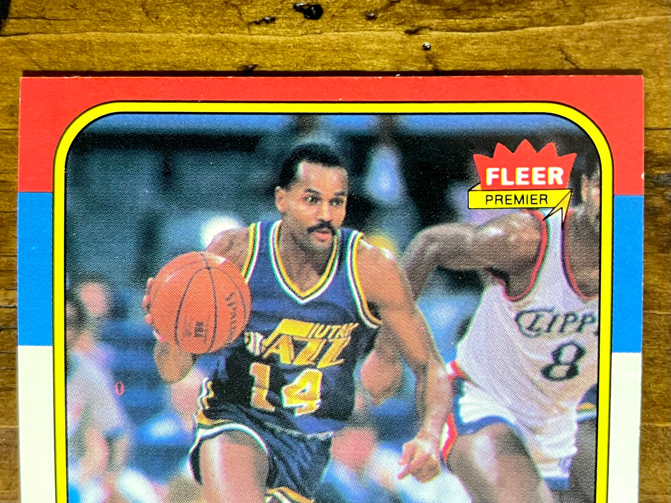 Memorabilia Sports Collectibles 1986 Fleer Basketball card Rickey Green ...