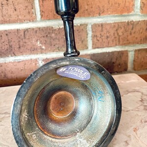 Set of Towle Silverplate Pewter Candlesticks, in Beautiful Condition - Etsy