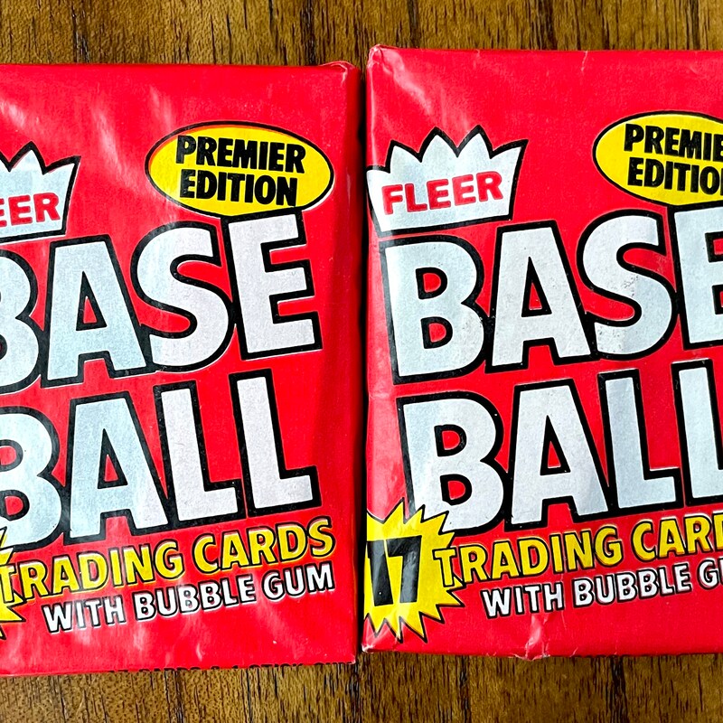 Baseball Card Unopened Vintage Boxes - Etsy