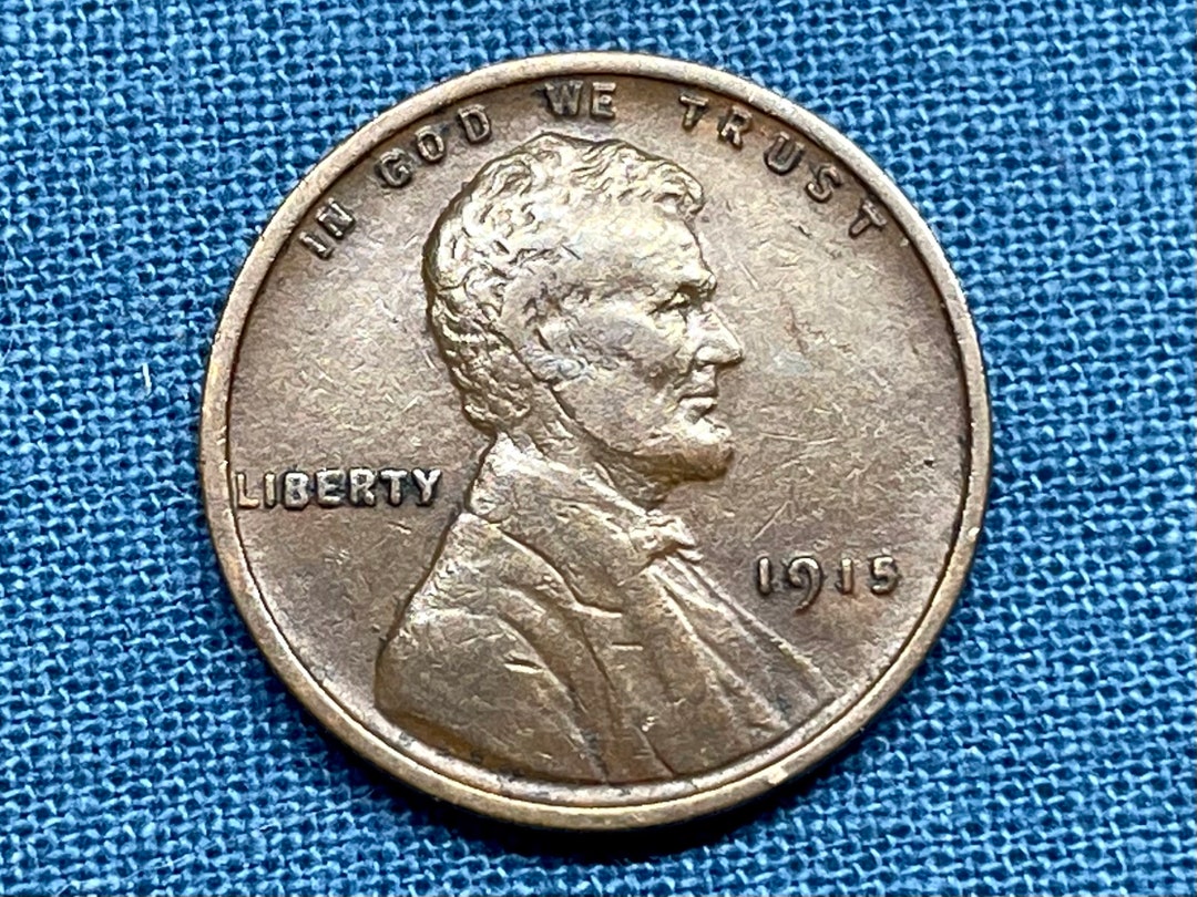 1915 Wheat Penny in VF Condition Wheat Stalks Full With - Etsy