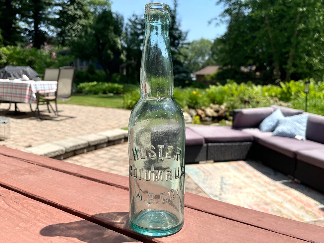 Early 1900s Hoster Beer Bottle Columbus Ohio, No Chips or Cracks ...
