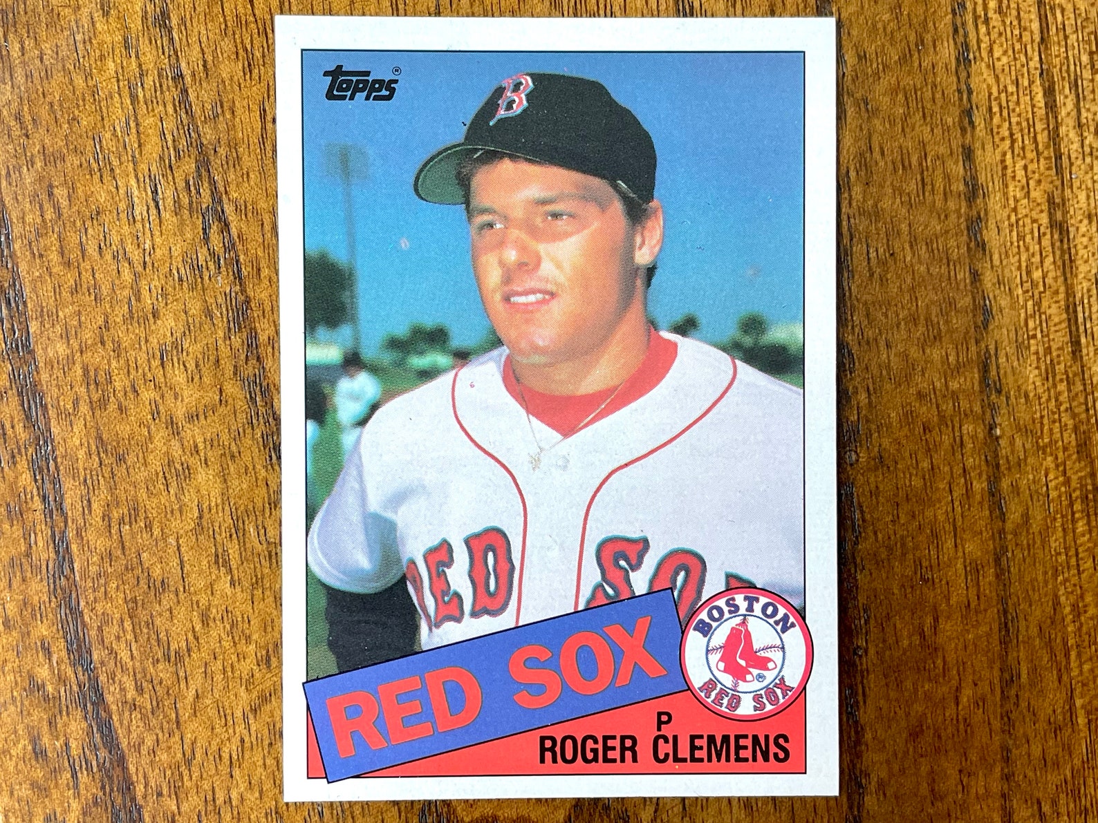 1985 Roger Clemens RC Topps Baseball Card 181, Sharp Corners, No ...