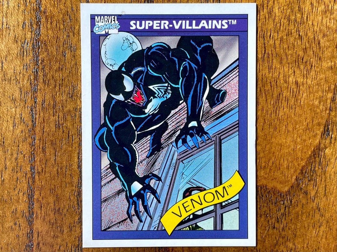 1990 Venom Marvel Impel Comic Card 73, Sharp Corners, No Creases - Etsy