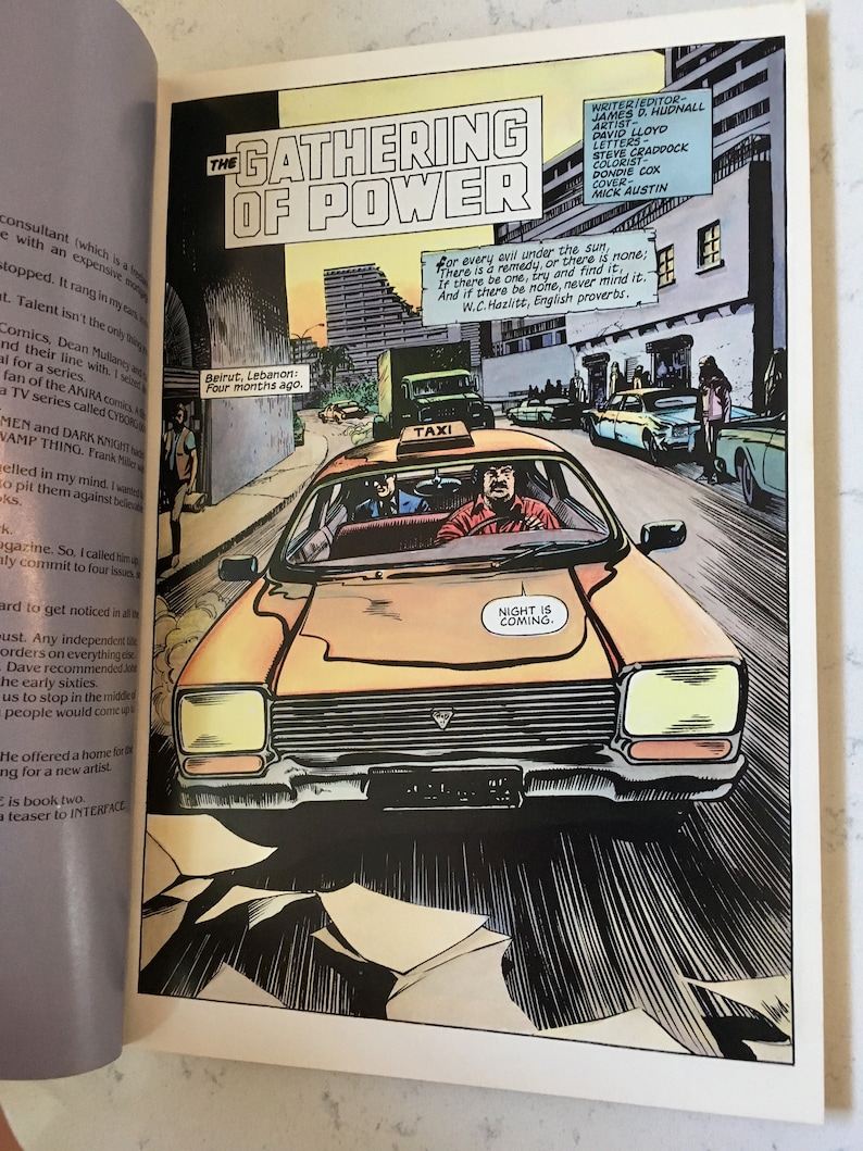 1990 Graphic Novel ESPERS Epic Comics Original Print Near - Etsy