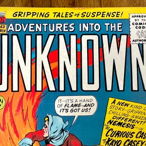 1966 Adventures Into the Unknown Issue #163, the Curious Case of Kayo ...