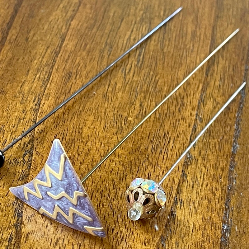 Antique Hair Pin - Etsy