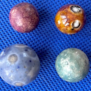 Late 1800s-early 1900s Clay Marble Lot (10), 2 Bennington Lot E - Etsy