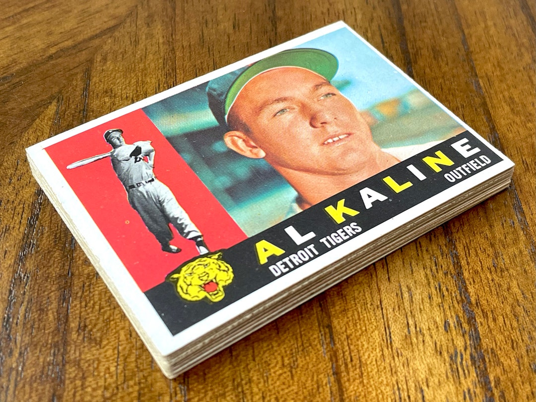 1960 Topps Baseball Card Lot (12 Total), Al Kaline, Manager High Number ...