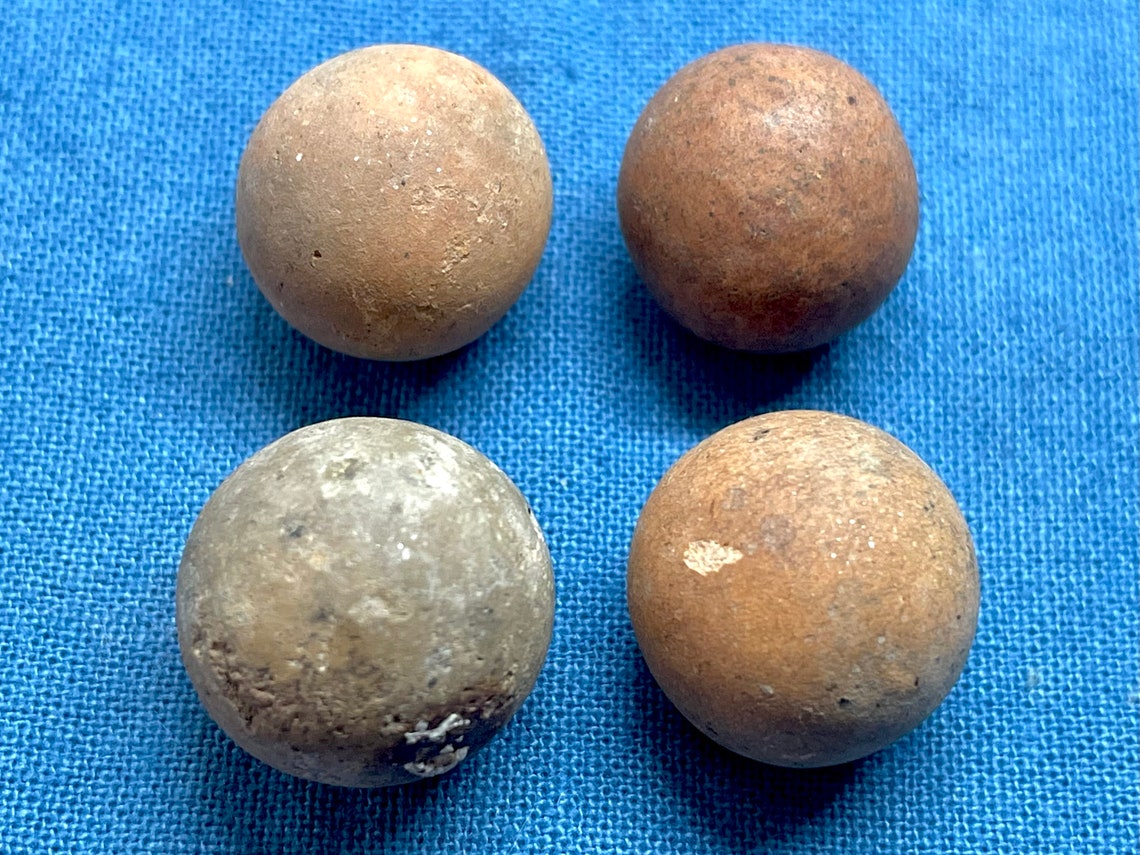 Late 1800s-early 1900s Clay Marbles 20 Lot Z - Etsy
