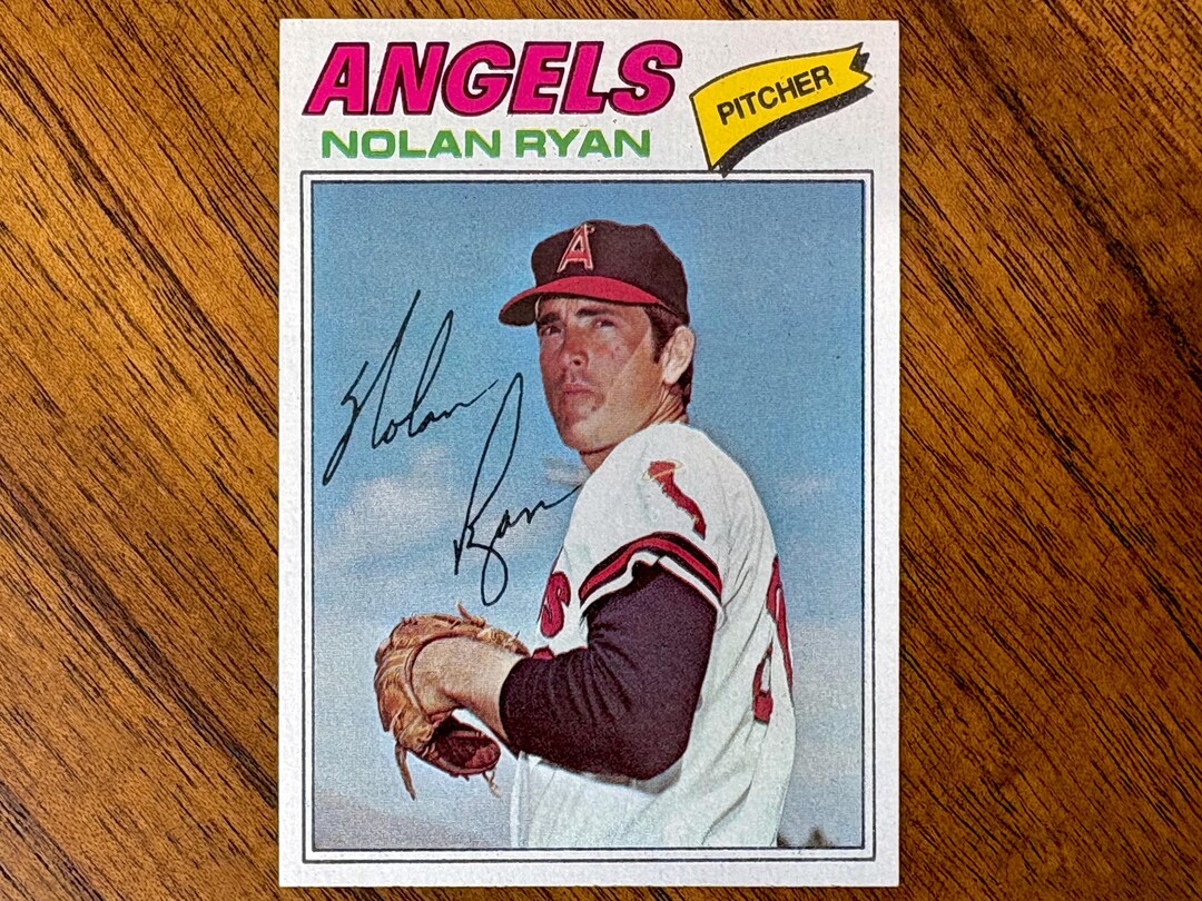 1977 Nolan Ryan Topps Baseball Card #650, Sharp Corners, No Creases ...