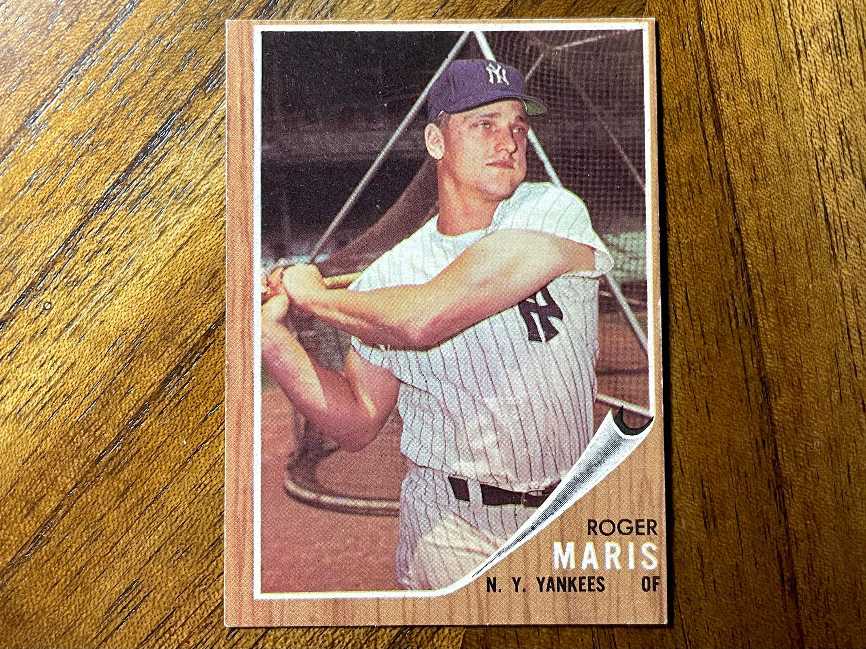 Roger Maris Baseball Card