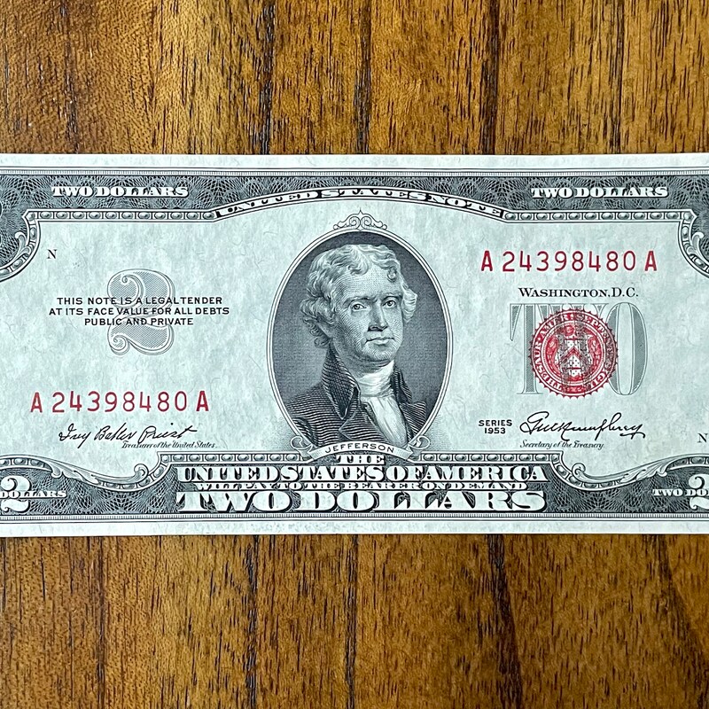 Red Seal Money - Etsy