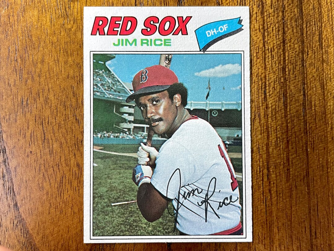 1977 Jim Rice Topps Baseball Card #60, Sharp Corners, No Creases - Etsy