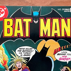 1978 Batman Issue #299 DC Island of Purple Mist, High Grade Batman ...