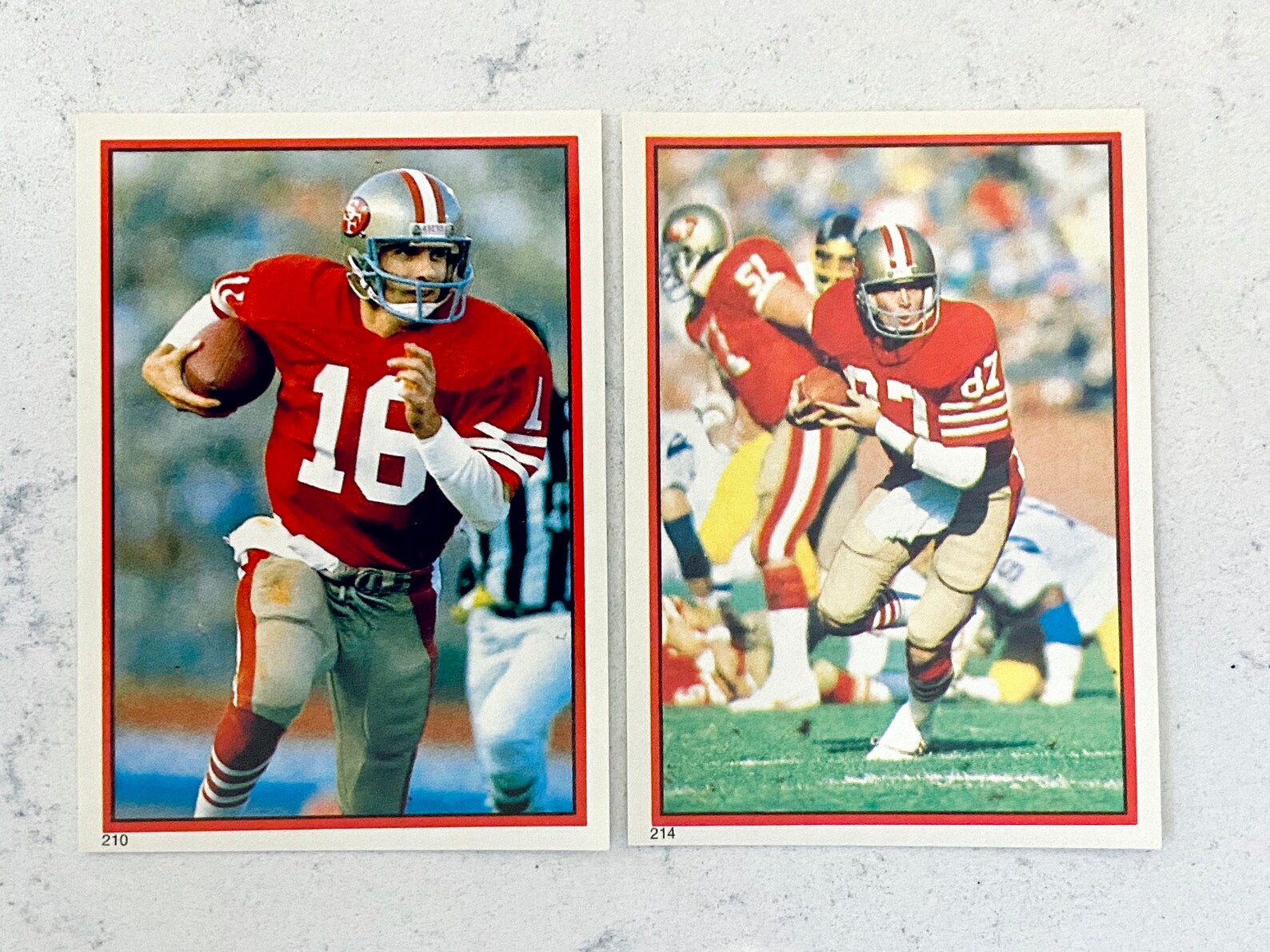 1985 Topps NFL Mini-stickers Lot 11 Warren Moon RC Dan - Etsy