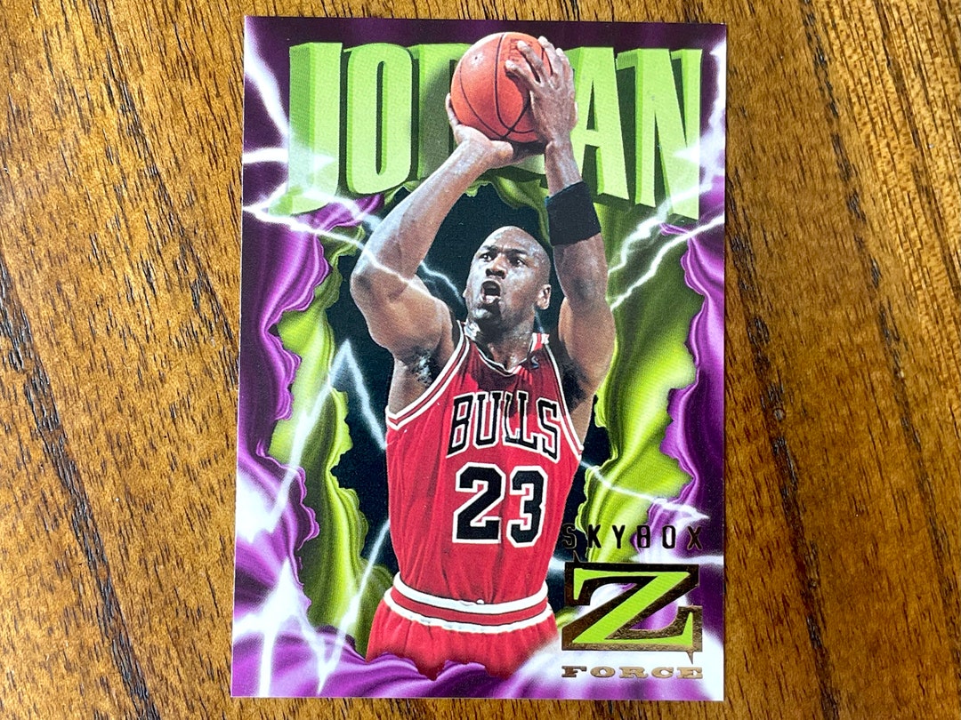 1996 Michael Jordan Skybox Z-force Card 11, Sharp Corners, No Creases ...