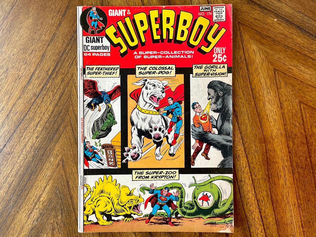 1971 Superboy Giant Issue 174 Bronze Age Comic - Etsy