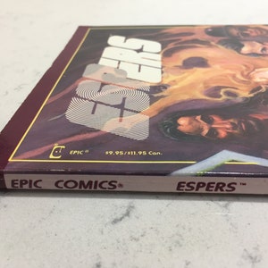 1990 Graphic Novel ESPERS Epic Comics, Original Print Near Mint Condition - Etsy