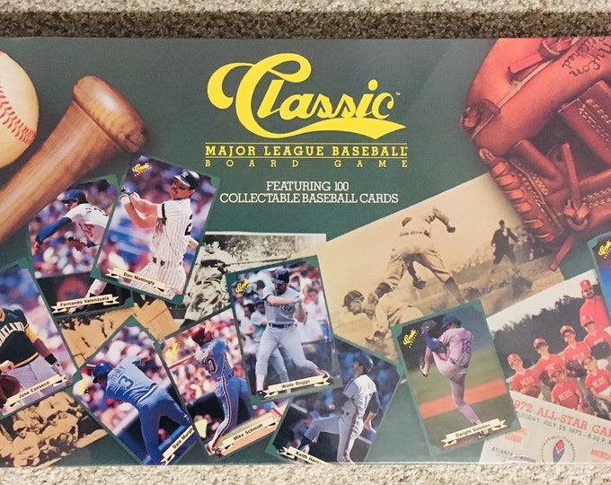 1987 MLB Board Game (factory Sealed) by Classic Featuring 100 ...