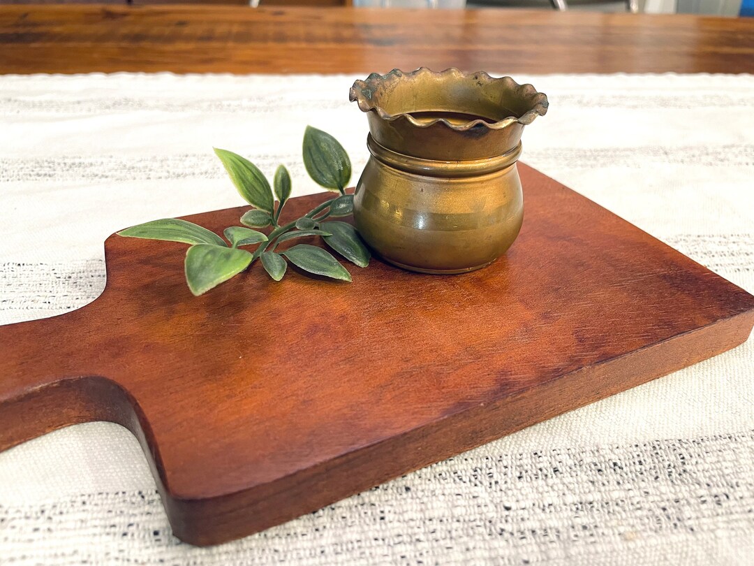 Late 1800s-early 1900s Vintage Brass 2 Inch Vase in Beautiful ...