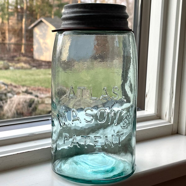 Rare Mason Jar - Etsy