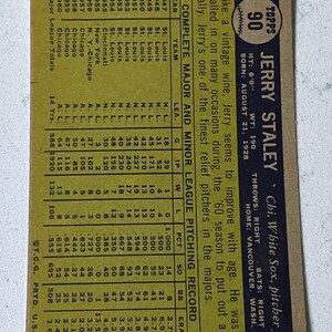 1961 Topps Baseball Cards, Terry Stallard #81, Bob Bruce #83, Gene ...