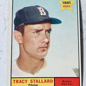 1961 Topps Baseball Cards, Terry Stallard #81, Bob Bruce #83, Gene ...