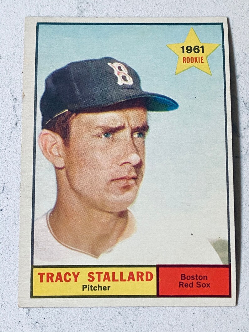 1961 Topps Baseball Cards Terry Stallard 81 Bob Bruce 83 | Etsy
