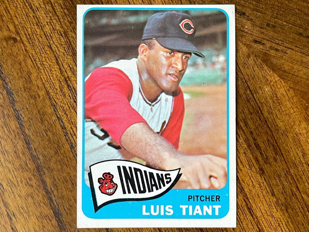1965 Luis Tiant RC Topps Baseball Card #145, Sharp Corners, No Creases ...