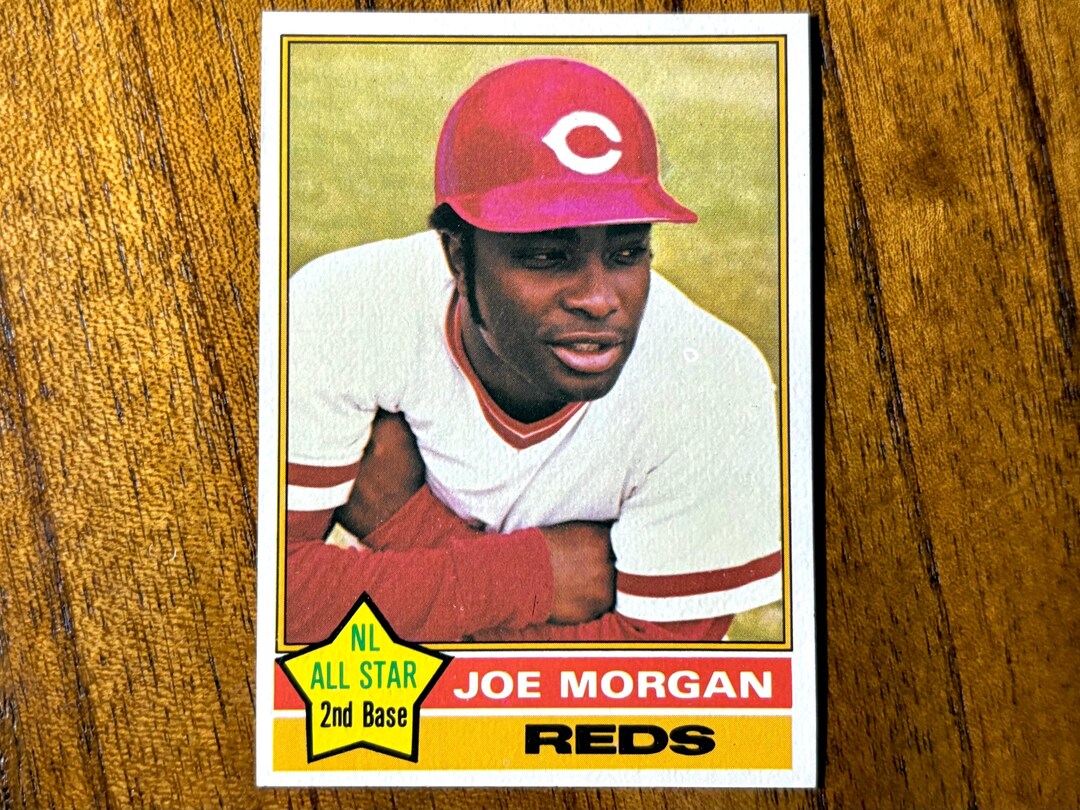1976 Joe Morgan Topps Baseball Card #420, Sharp Corners, No Creases C2 ...