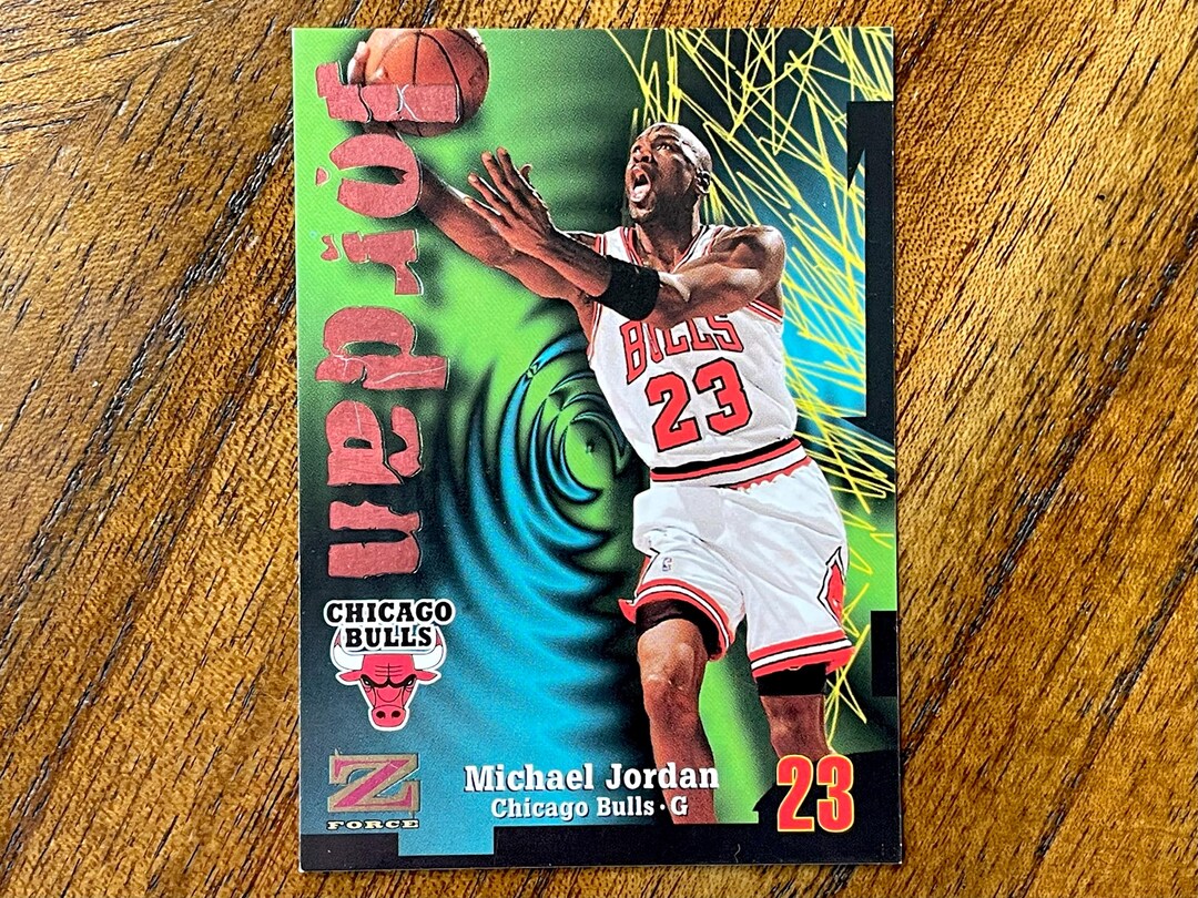 1997 Michael Jordan Skybox Z-force Basketball Card #23, No Creases - Etsy