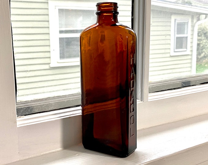 1930’s Hadacol 7” Embossed Bottle in Excellent Condition, No Chips or ...
