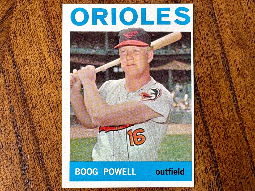 1964 Topps Boog Powell Baseball Card #89, Sharp Corners, No Creases - Etsy