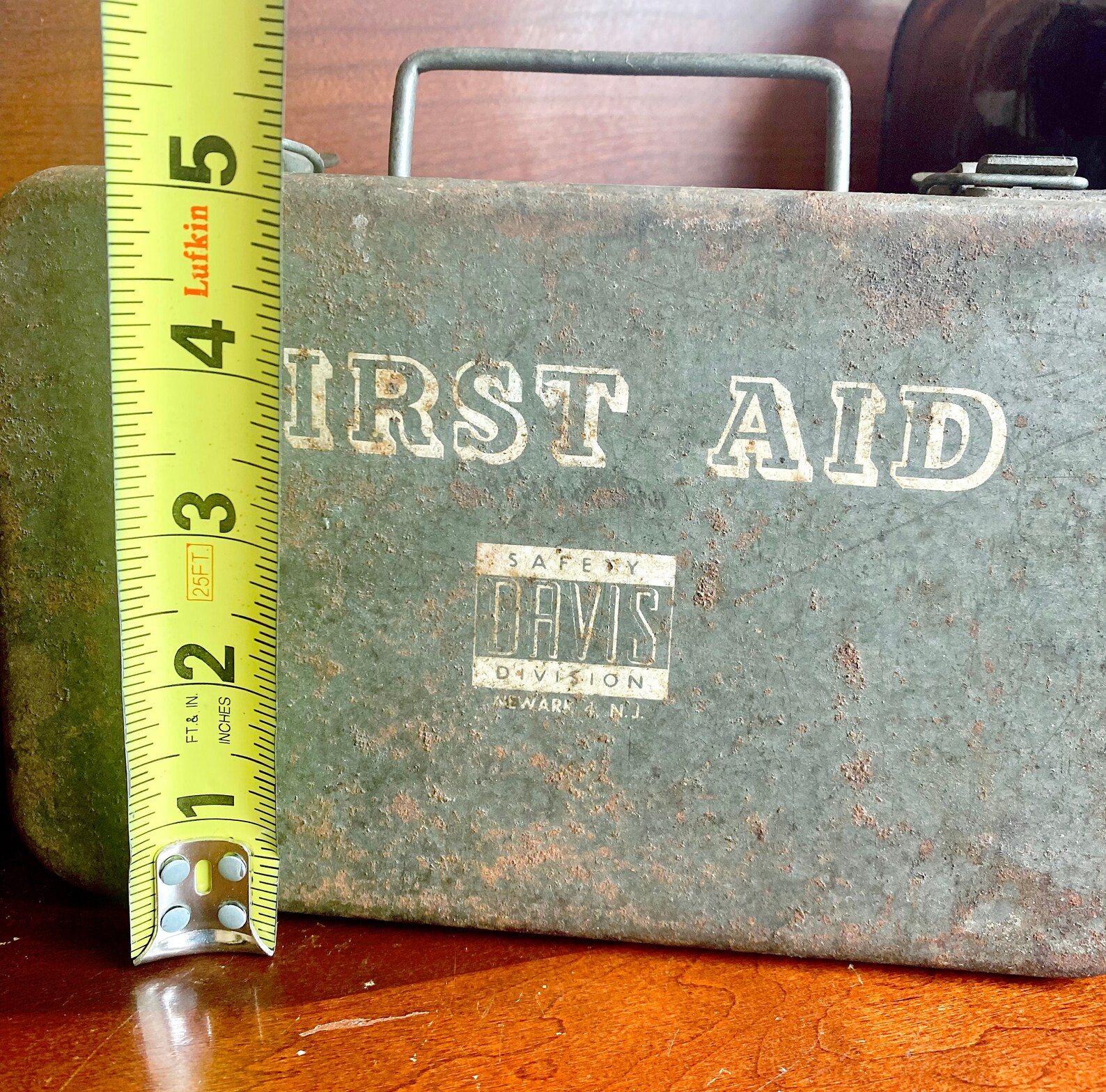 Vintage First Aid Safety Kit Made by Davis Division in Newark | Etsy