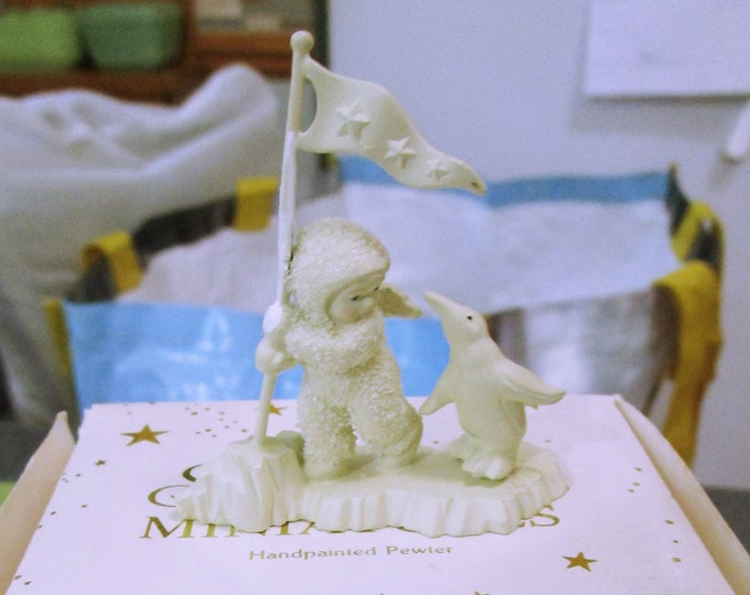Miniature Snowbabies, Grand Old Flag, Pewter Snowbabies, Snowbaby ...