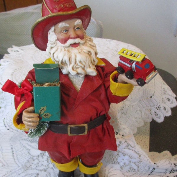 Fireman Santa - Etsy