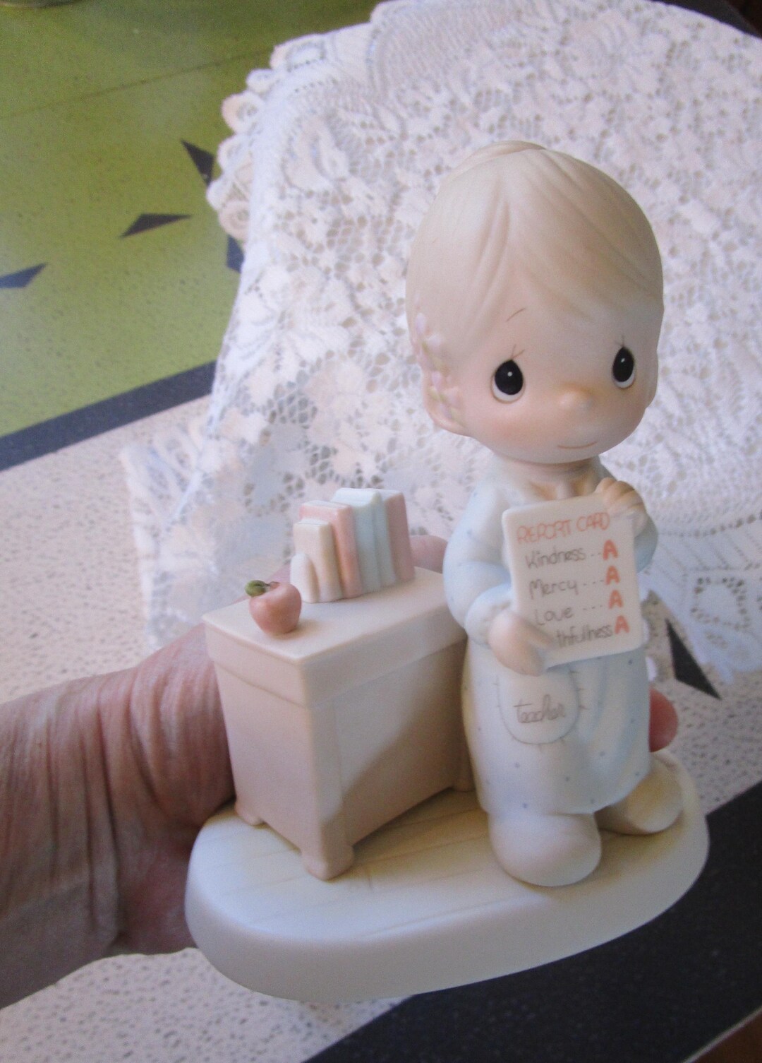 1984, Precious Moments, Teacher Figurines, Enesco Figurine, Teacher ...
