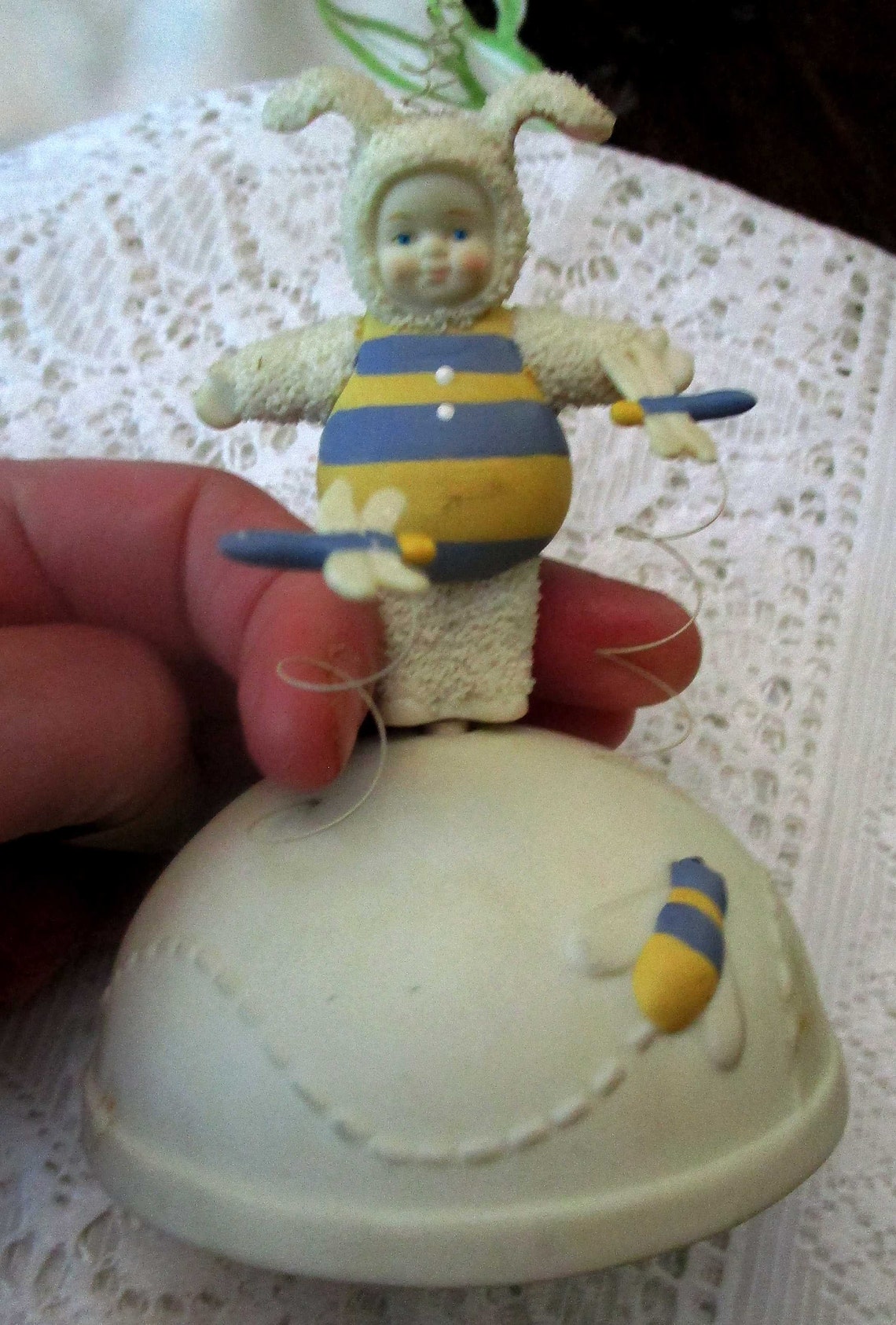 Bunny, Snowbaby, Music Box, You Are My Sunshine, Bunny Figurine ...