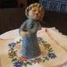 1965, Hummel Angel, Goebel Angel, Candleholder, Vintage Angels, Angel Figurine, Blue Angel ...