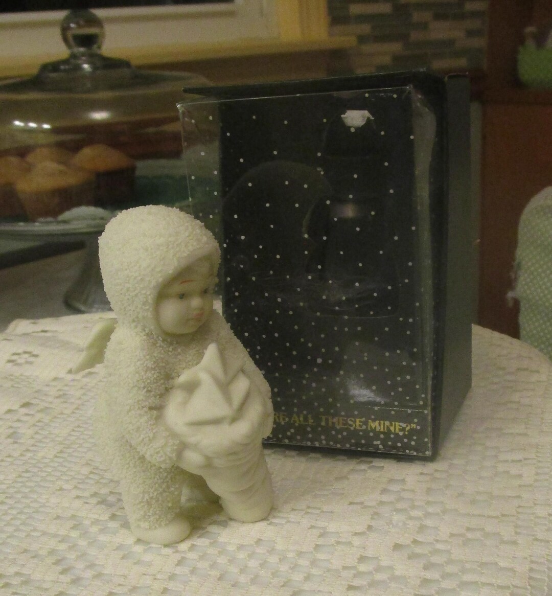 Snowbaby Figurine, Vintage Snowbabies, Dept 56, Christmas Figurines ...