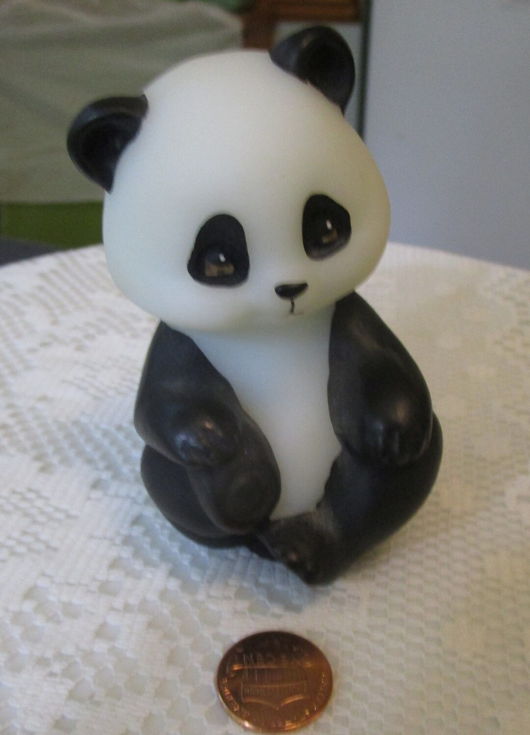 Fenton Panda, Panda Figurine, Vintage Fenton, Fenton Figurines, Bear ...
